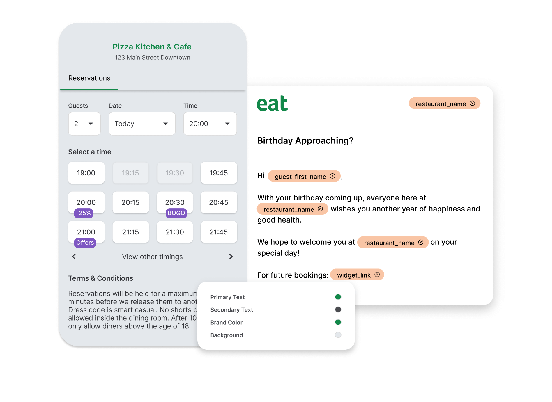 Eat App - Online Reservation System for Modern Restaurants