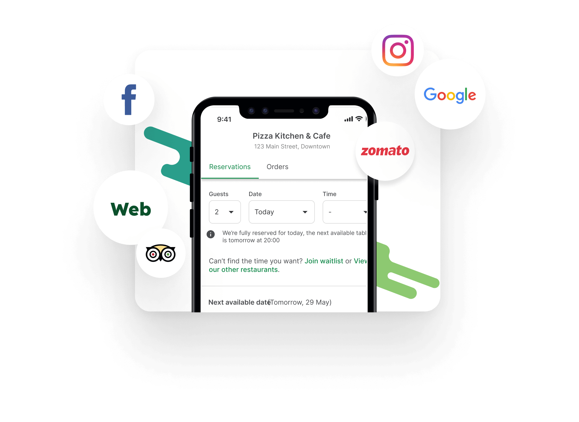 Eat App - Online Reservation System for Modern Restaurants