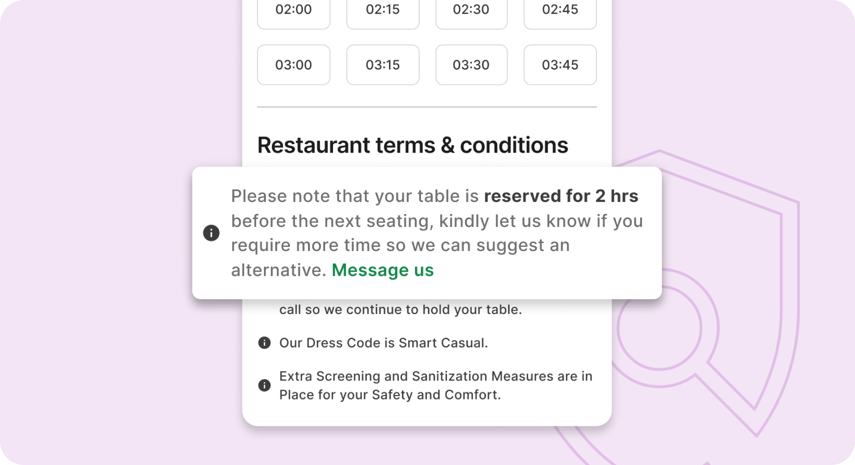 Online Restaurant Reservation System | Eat App