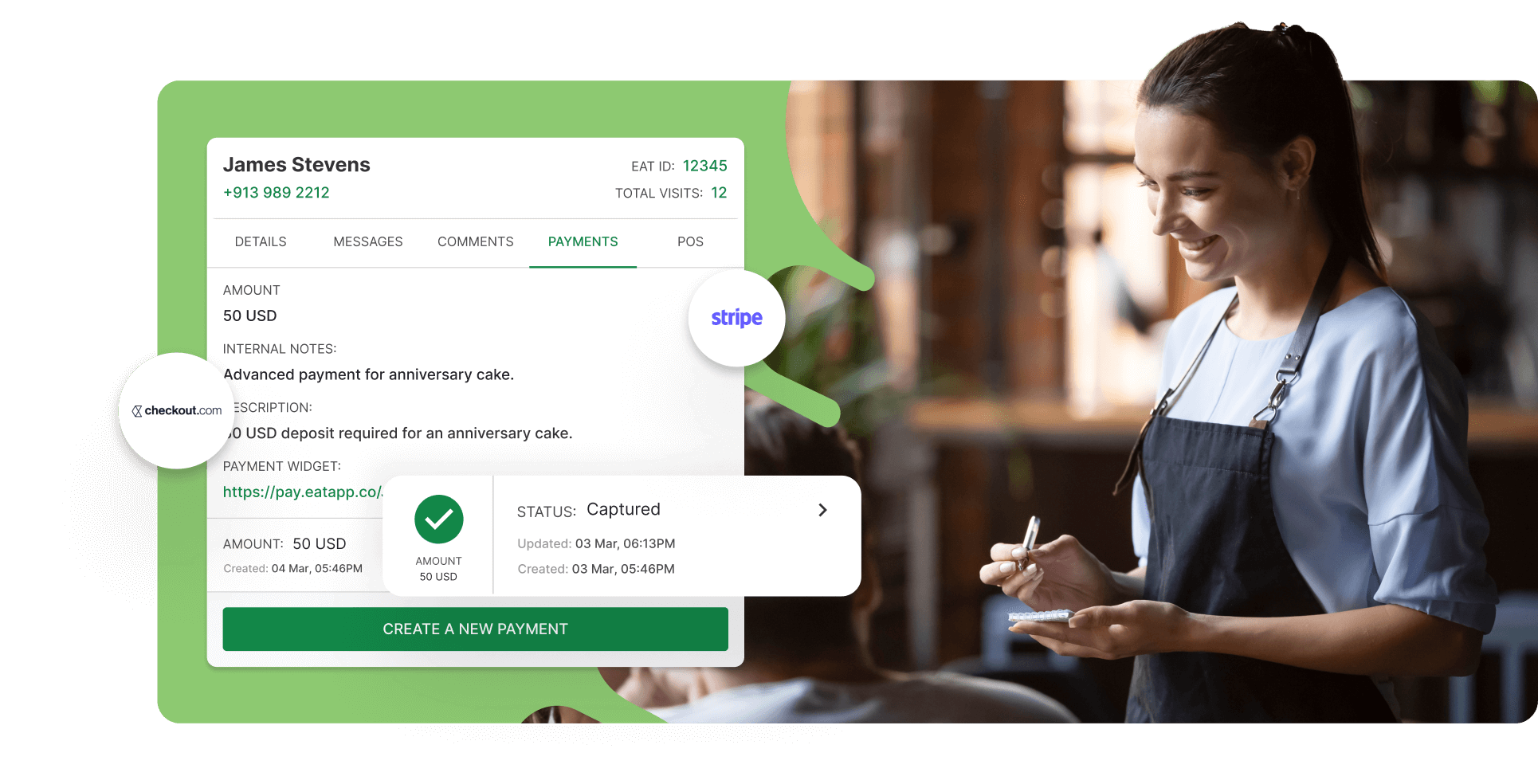 Eat App - Online Reservation System for Modern Restaurants