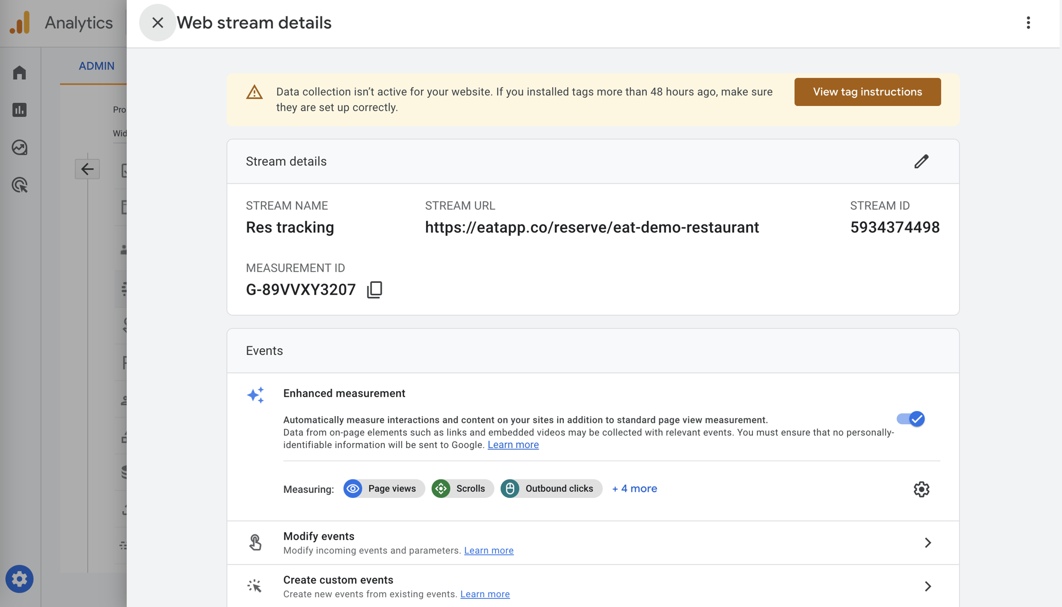 Installing GA4 and Tracking Reservations as Conversions