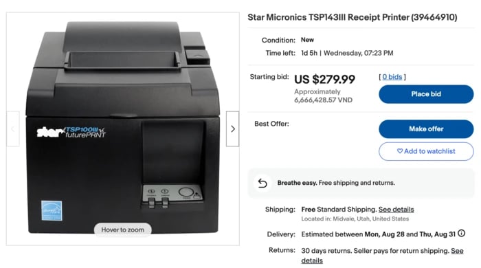 OpenTable Chit Printer Compatibility and Alternatives