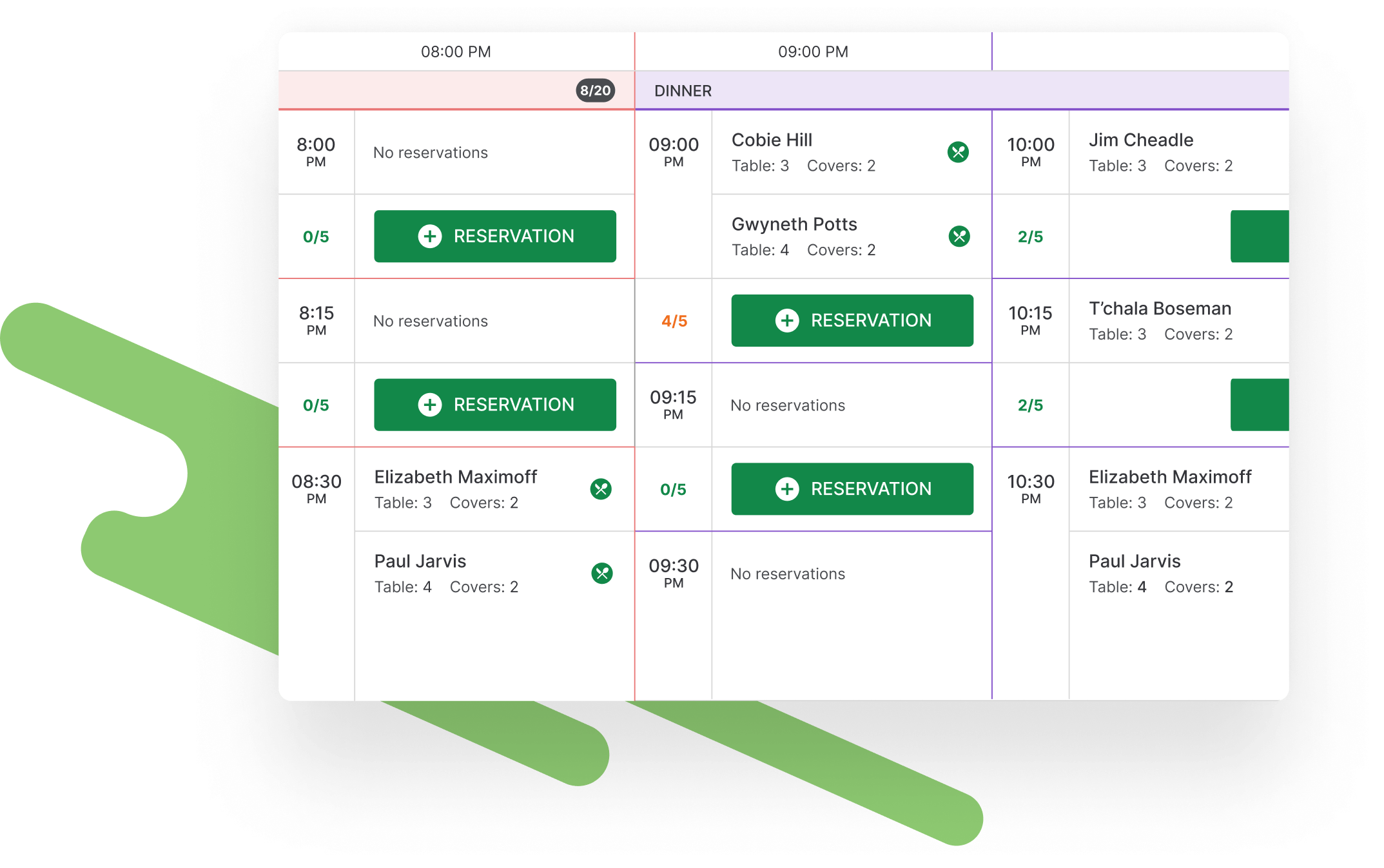 Restaurant Table Management Software | Eat App