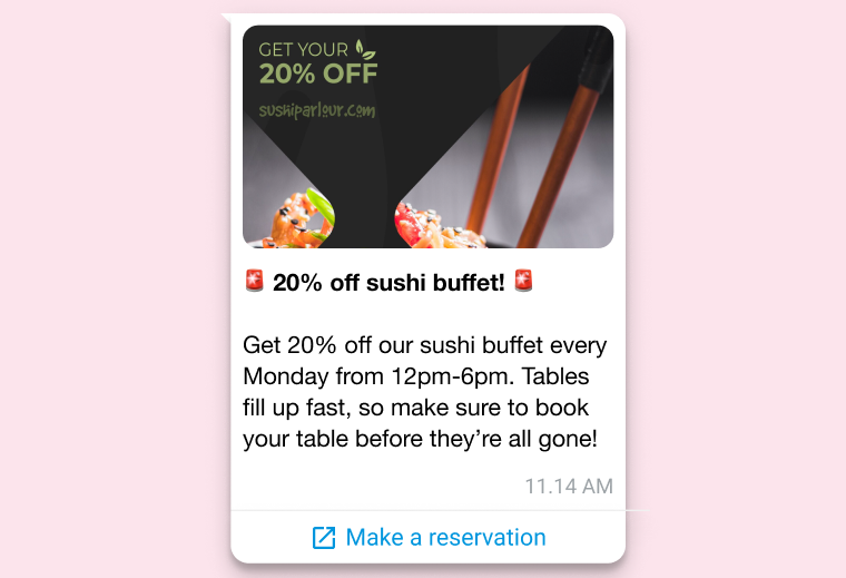 Restaurant Text Messaging System, WhatsApp Messaging | Eat App