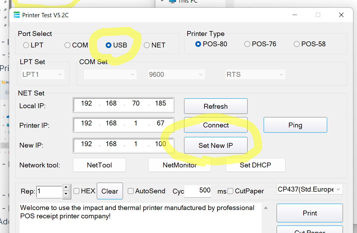 Chit Printer Integration Guide