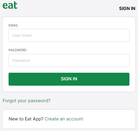 How to Log in to your EatApp account (2 mins)
