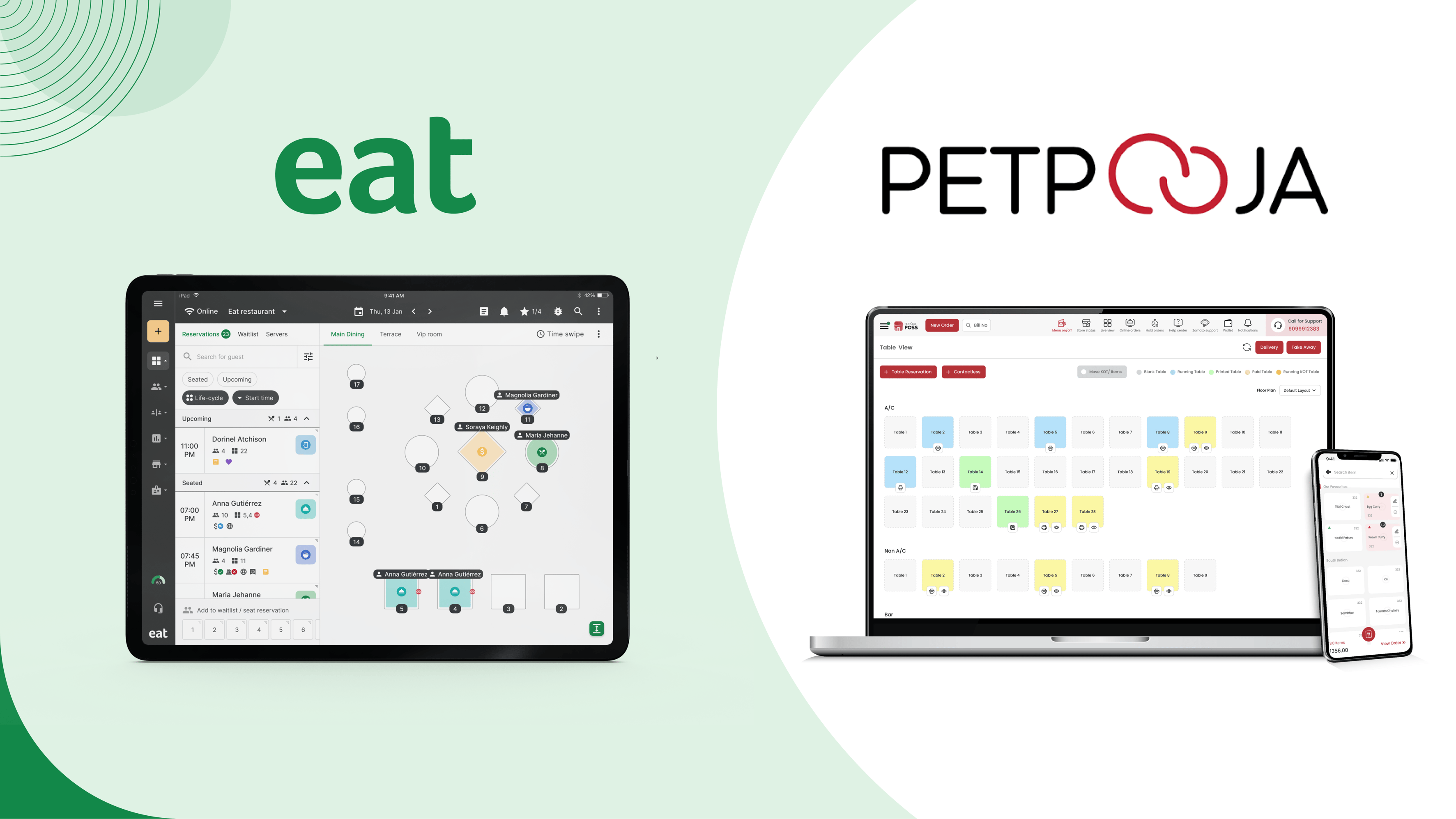 Eat App and Pet Pooja Join Forces to Revolutionize Restaurant Operations