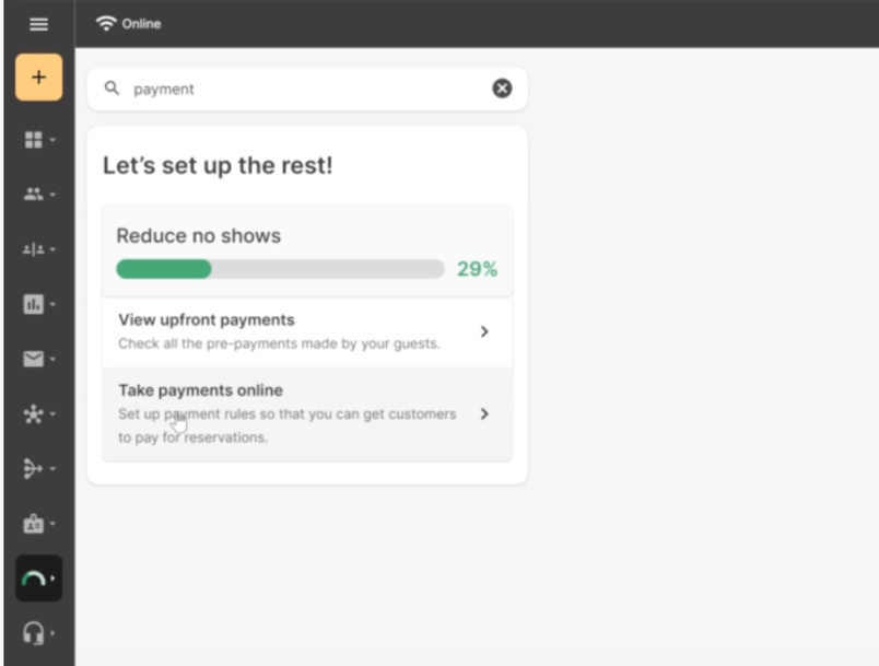 Creating Payments For Events and Preferences