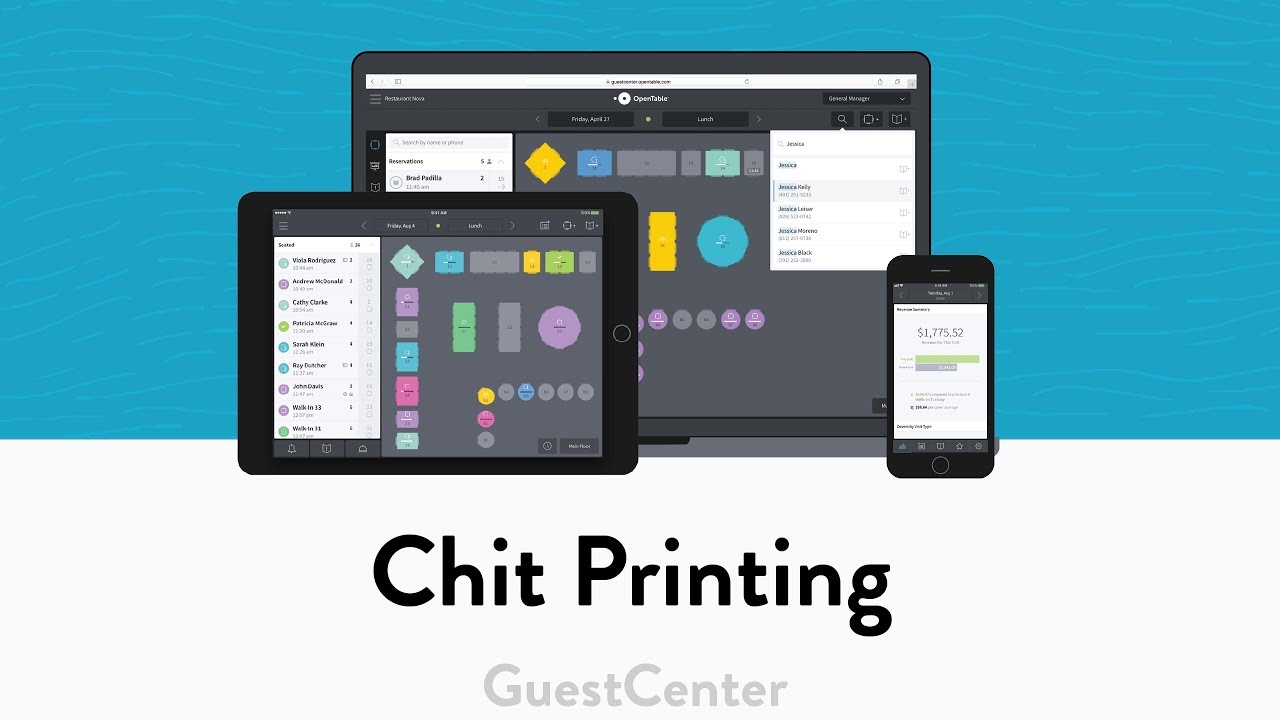 OpenTable Chit Printer Compatibility and Alternatives