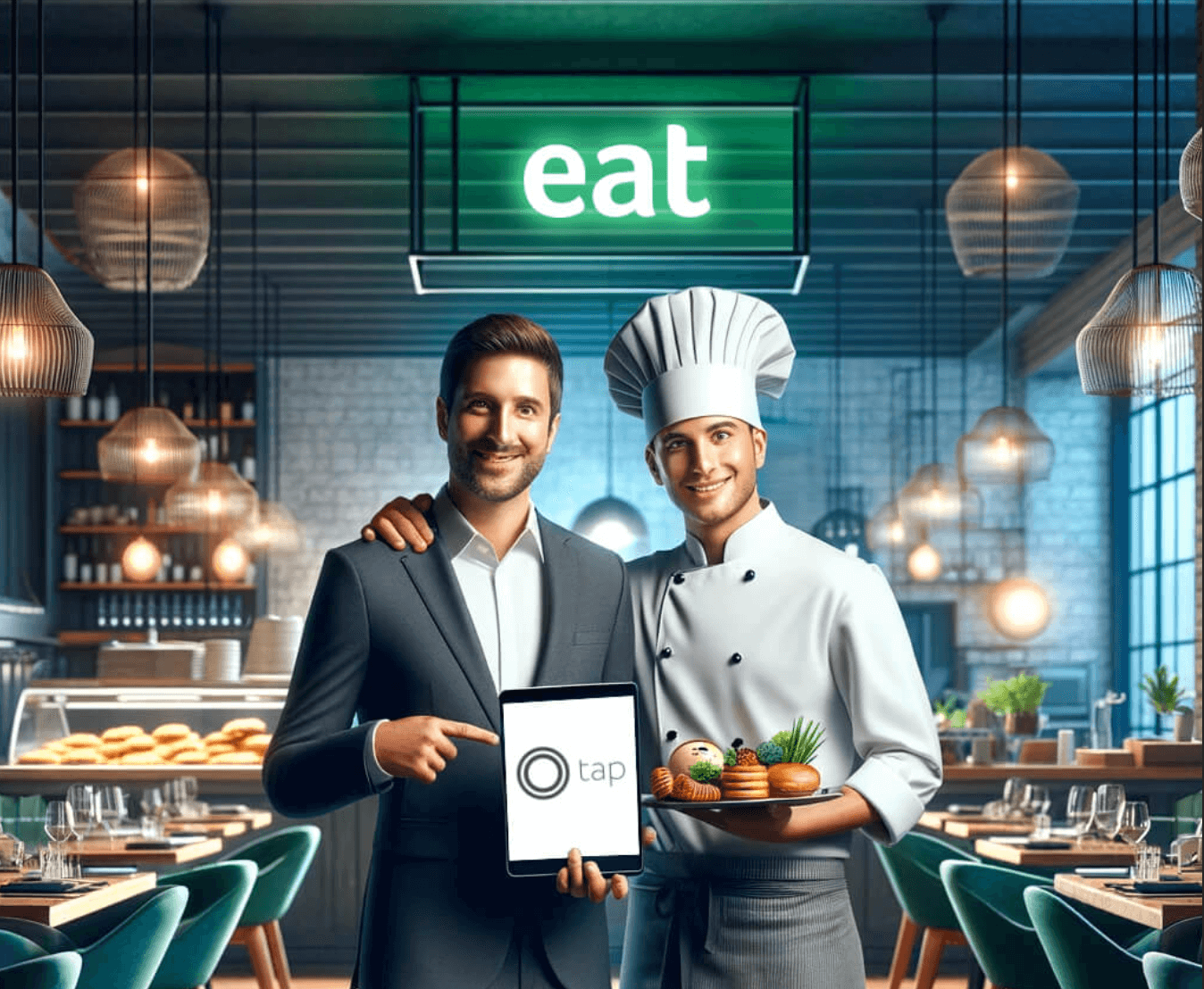 Eat App & Tap Partner for Effortless Online Payments & Deposits