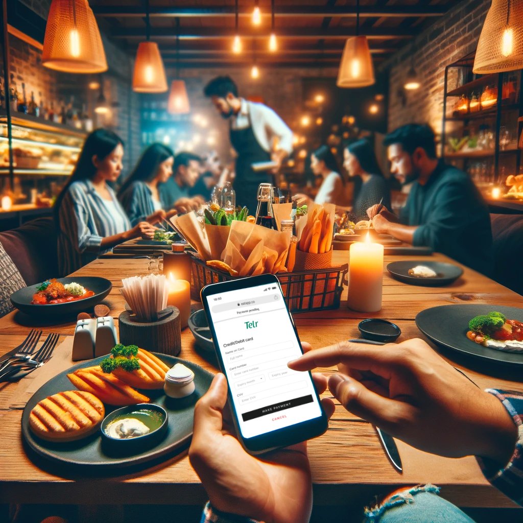 Eat App and Telr Partner for Online Payments