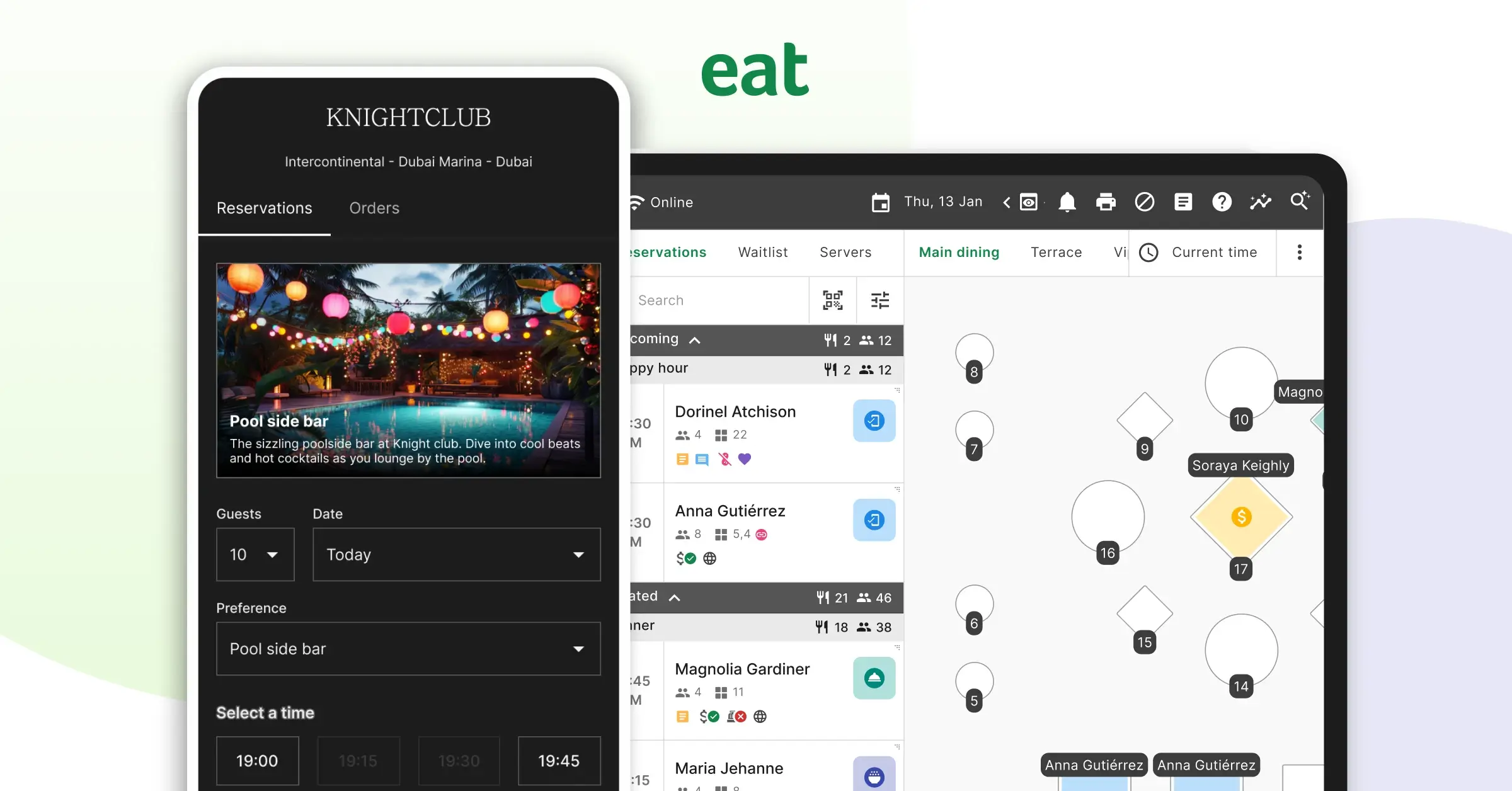 Bar Management Software | Eat App